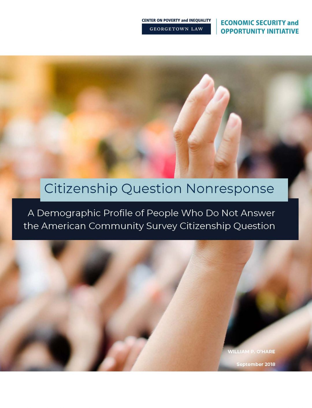 Citizenship Question Nonresponse: A Demographic Profile of People Who ...